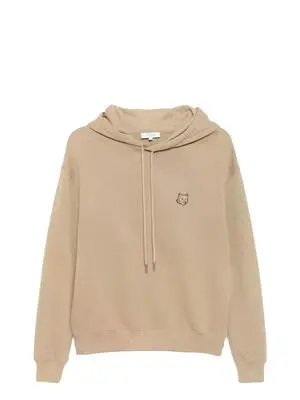 Maison Kitsuné Bold Fox Head Hoodie - Brown