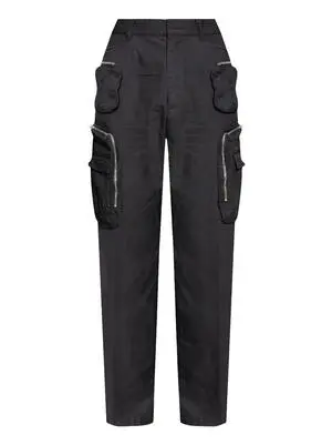 Dsquared2 Multi-pocket Tapered Trousers - Black