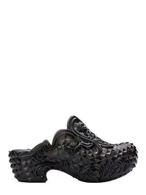 Y/project X Melissa Court Clogs - Black