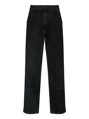 Carhartt Work In Progress Double Knee Trousers - Black