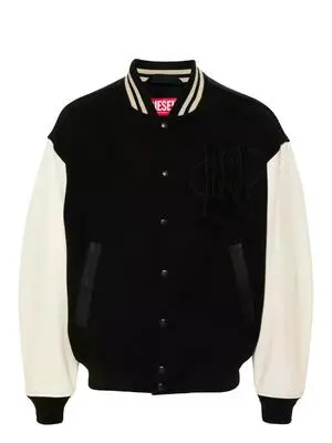 DIESEL® L-nyman Bomber Jacket - Black