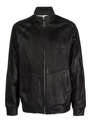 TAAKK High-neck Zipped Bomber Jacket - Black