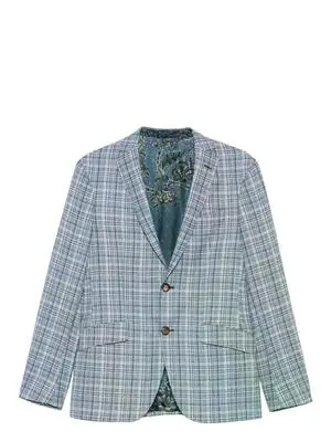 Etro Single-breasted Blazer - Blue