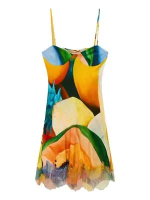 DONDE ESTEBAN Salpicon Dress - Orange