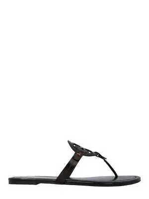 Tory Burch Tory Burch Miller Flat Thong Sandals Black