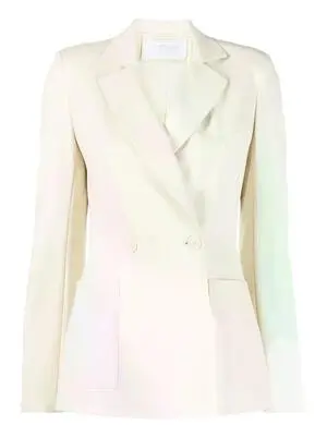 Harris Wharf London Double-breasted Blazer - Neutrals