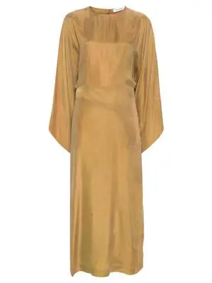 Rodebjer Dreana Twill Maxi Dress - Neutrals