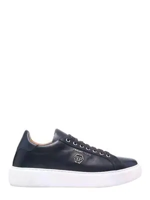 PHILIPP PLEIN Leather Low-Top Sneakers