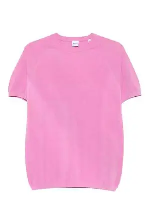 Aspesi Piqué-knit T-shirt - Pink
