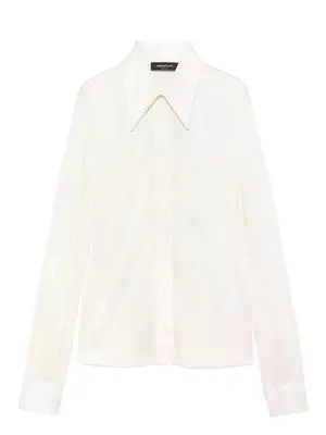 Fabiana Filippi Silk Button-down Shirt - Neutrals