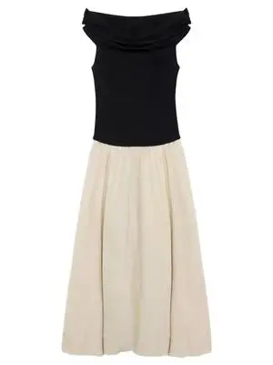 Simkhai Adaline Midi Dress - Black