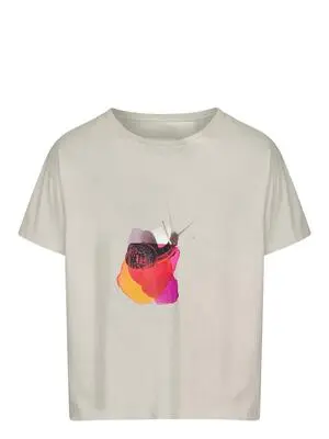 MAISON MARGIELA Graphic-print T-shirt - Grey