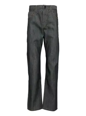 PRIVATE STOCK LABS The Johannes Pinstripe Jeans - Blue