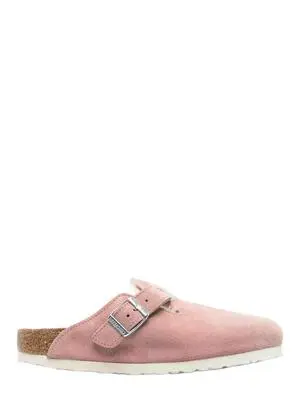 BIRKENSTOCK Side Buckle-Fastening Slides Pink