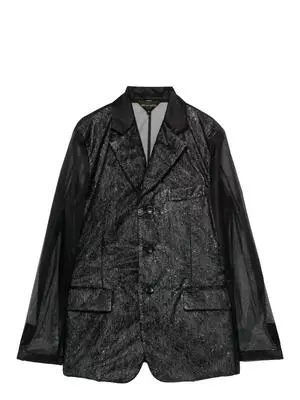 Comme Des Garçons Chiffon Blazer - Black