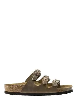 BIRKENSTOCK Florida Slides Brown