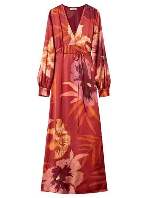 TWINSET Floral-print Dress - Red