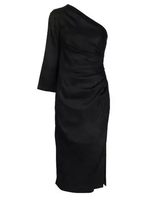 Veronica Beard Patsy Asymmetric Dress - Black