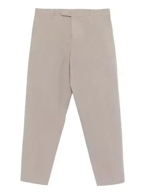 DELL'OGLIO Pressed-crease Trousers - Grey