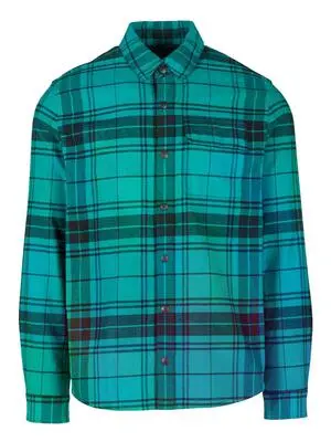 Aztech Mountain Checked Shirt - Blue
