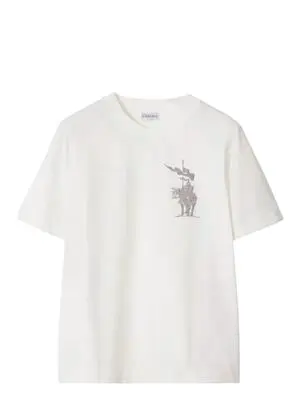 BURBERRY Equestrian Knight-Motif T-Shirt