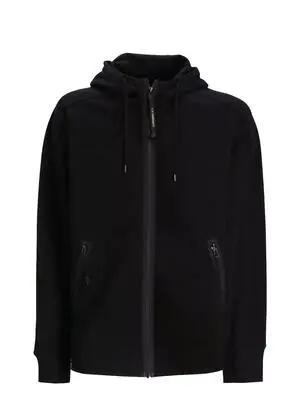 C.P. COMPANY Goggles-detail Zip-up Hoodie - Black