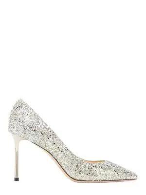 JIMMY CHOO Romy 85mm Pumps - Silver