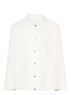 JIL SANDER Logo-print Jacket - Neutrals