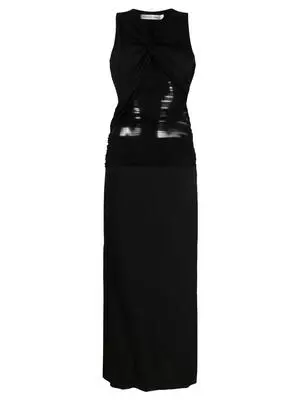 CHRISTOPHER ESBER Semblance Tulle-Trim Ruched Dress