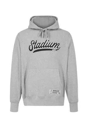 STADIUM GOODS Script Logo Hoodie - Grey