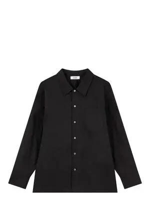 STUDIO TOMBOY Cotton-blend Shirt - Black