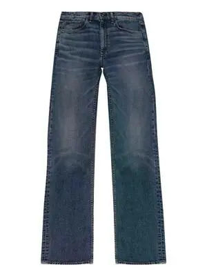 Rag & Bone Jared Mid-rise Wide Leg Jeans - Blue