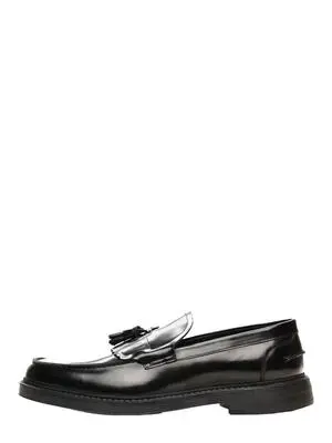 POCHE PARIS Edmond Loafers With Tassel Detail - Black