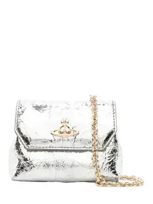 VIVIENNE WESTWOOD Nano Pouch Chain Bag - Silver