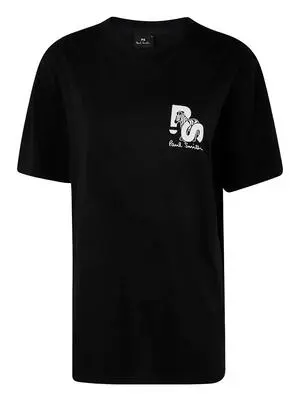 Paul Smith Logo-print T-shirt - Black