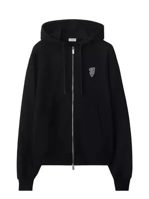 BURBERRY Equestrian Knight Cotton Hoodie