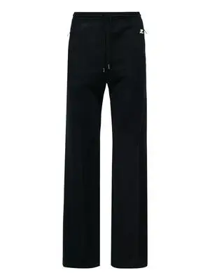 COURREGES Logo-patch Interlock Track Pants - Blue