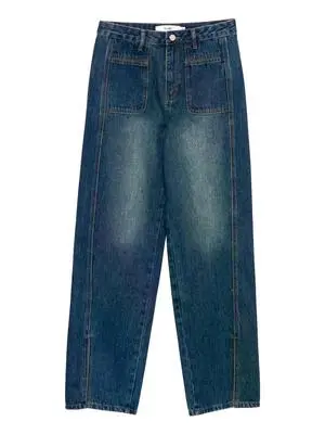 B+AB Paneled Jeans - Blue