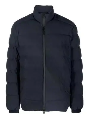 Woolrich Logo-patch Padded Jacket - Blue