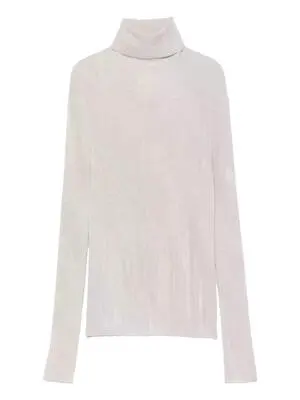 Fabiana Filippi Lamé Sweater - Grey