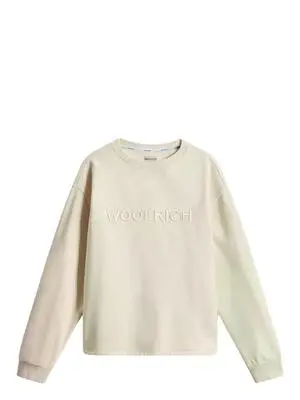 Woolrich Logo Sweater - Neutrals