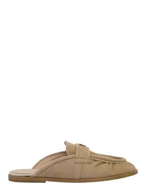 Pinko Love Birds Slides - Neutrals