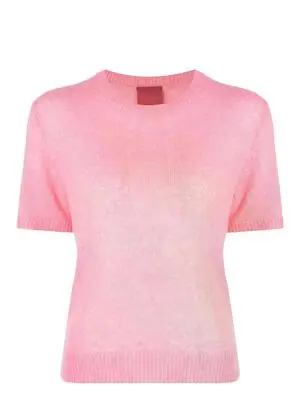Cashmere In Love Sidley Fine-knit Top - Pink