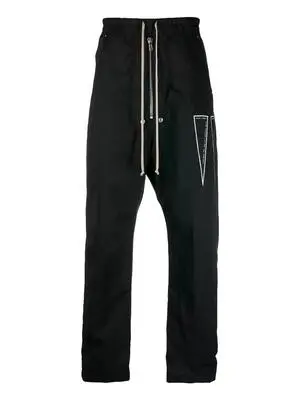 Rick Owens Drop-crotch Trousers - Black