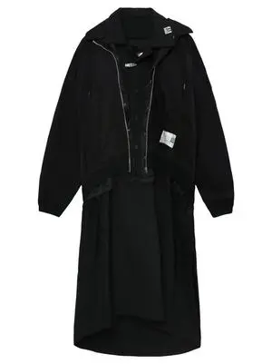 Mihara Yasuhiro Triple-layered Dress - Black