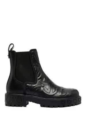FERRAGAMO Varsi Chelsea Boots - Black