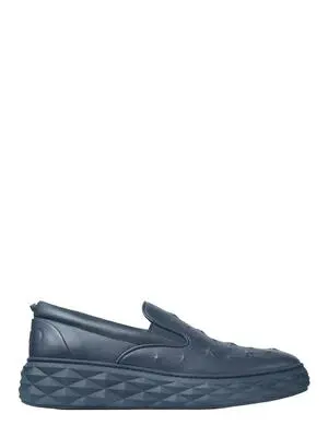 JIMMY CHOO Diamond Slip-on Sneakers - Blue