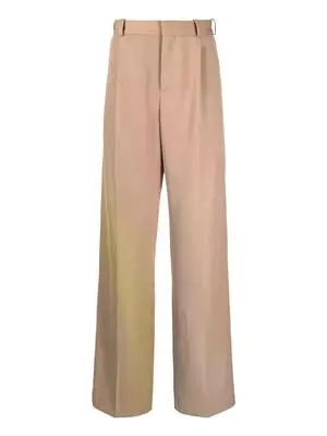 BOTTER Pressed-crease Wide-leg Trousers - Brown