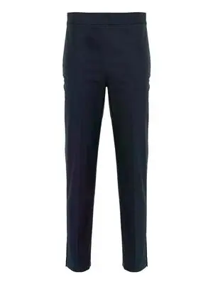 Brunello Cucinelli Tailored Cotton-blend Trousers - Blue