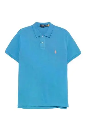 Polo Ralph Lauren Embroidered Polo Shirt - Blue